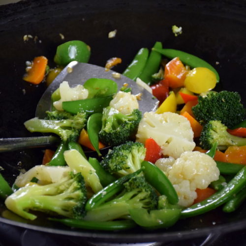 Vegetable stir fry - How to prepare in 4 easy steps