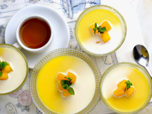 mango pudding 5 - Taste Of Asian Food