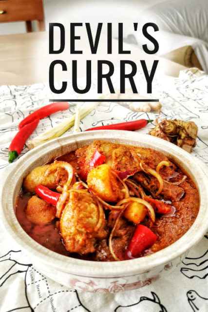 Devil's curry - how to make authentic curry debal with chicken