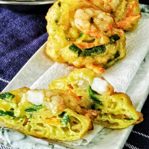 Cucur udang recipe- How to make Malaysian prawn fritters