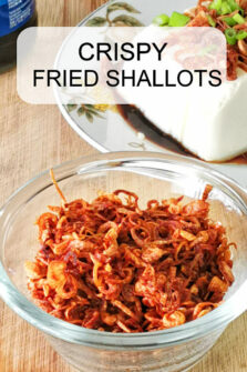 Fried shallots recipe - How to make it at home (Asian crispy condiments)
