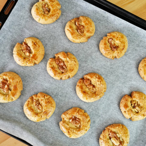 Chinese walnut cookies - How to make Hup Toh Soh (核桃酥)