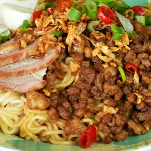 Preserved radish with eggs - How to make Chinese omelet