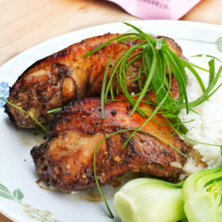 Five-spice chicken- Chinese style (easy oven recipe)