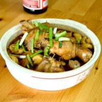 Sesame oil chicken with ginger - easy Chinese recipe