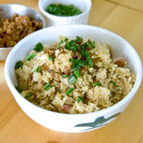 Taro rice recipe- One-pot meal (Yam rice/芋头饭)