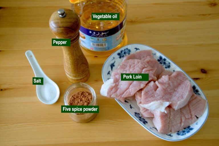 Chinese pork chops with five-spice powder - quick and easy recipe
