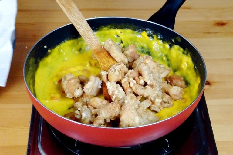 Mango Chicken recipe - Delicious crispy chicken with fresh mango