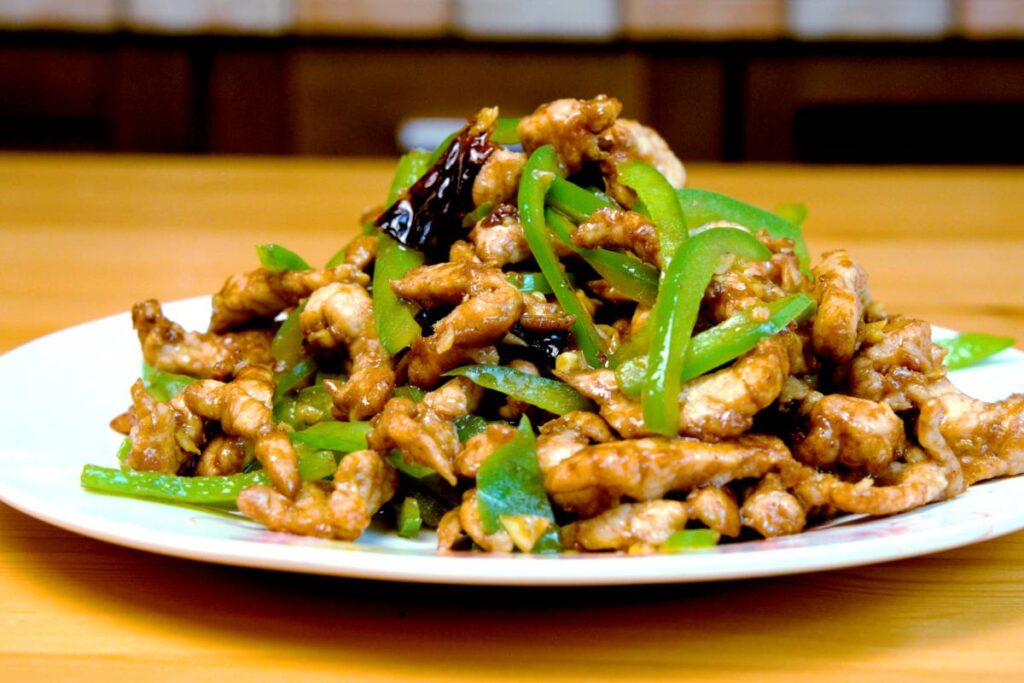 Pork and pepper stir-fry - Taste Of Asian Food